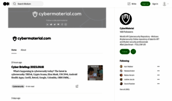 Cybermaterial.medium.com Observe Cyber Material Medium News ...
