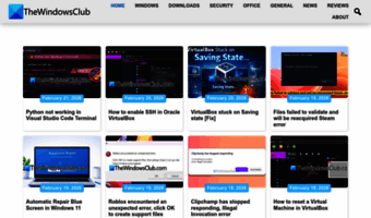 Thewindowsclub.com Observe The Windows Club News | Windows 11/10 Tips ...